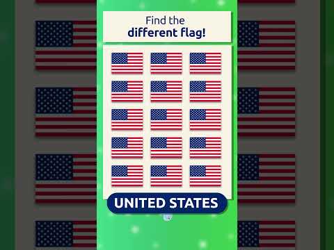Find the Different Flag π΅π»ββοΈ The United States πΊπΈ