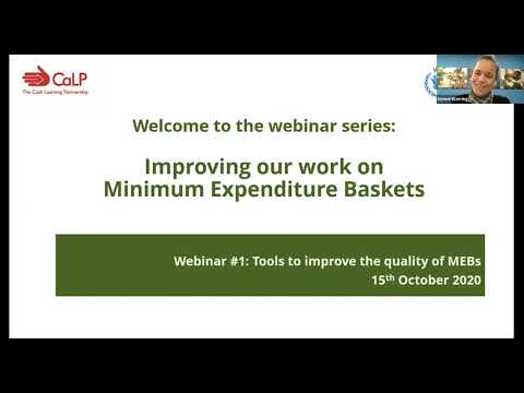 MEB webinar series - Presentations of tools for MEB calculation 1/5