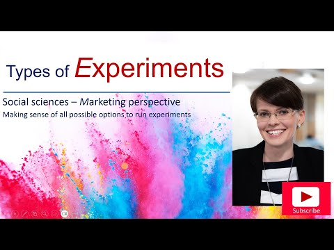 Intro to the types of experiments