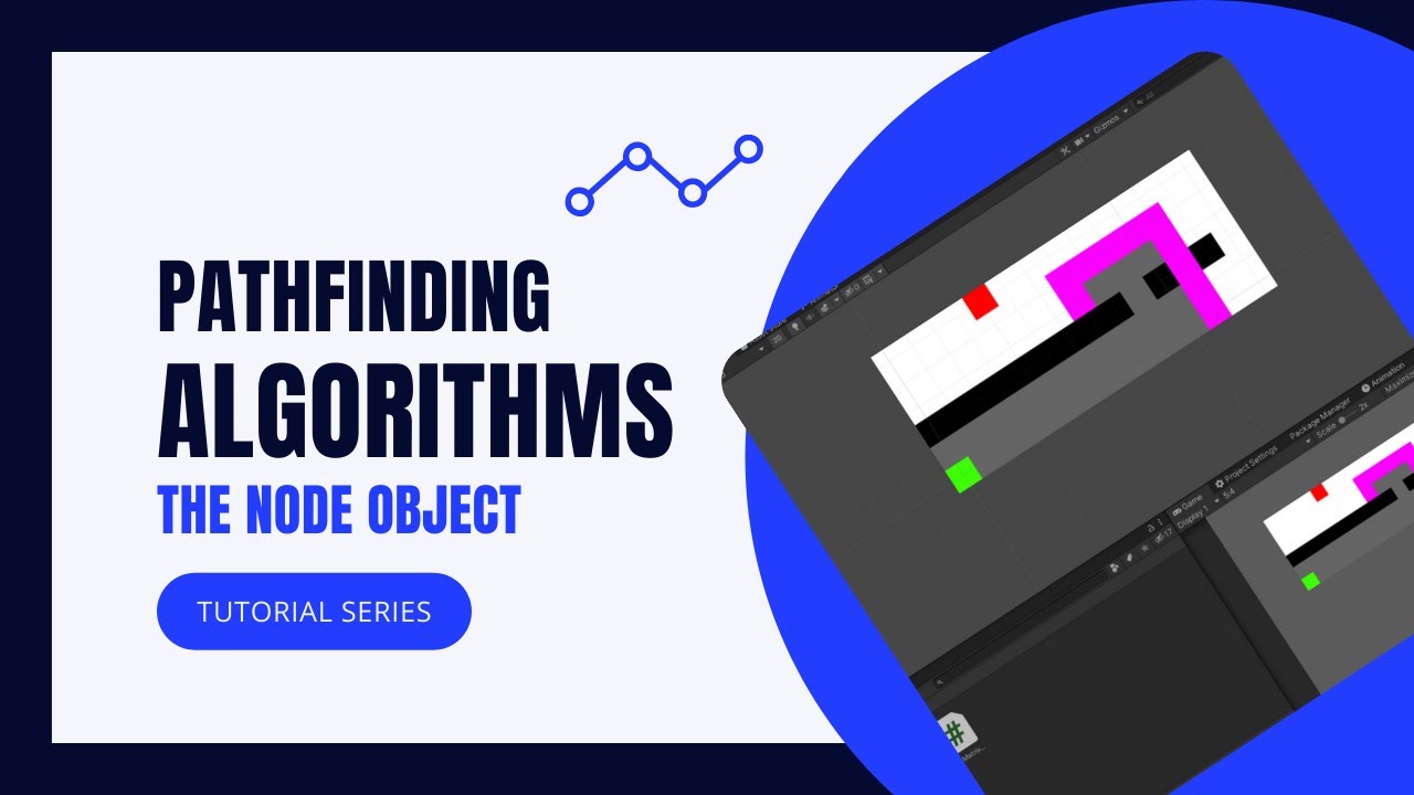 Pathfinding visualisation app | (A star) a* pathfinding tutorial | unity pathfinding (Part 2/9)