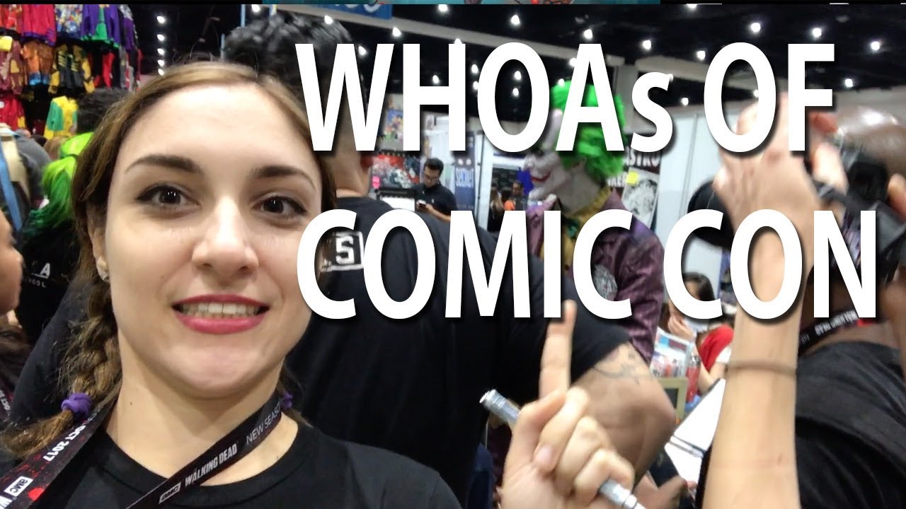 THE WHOAs OF COMIC CON w/ Chrissie Zullo & Chris Uminga