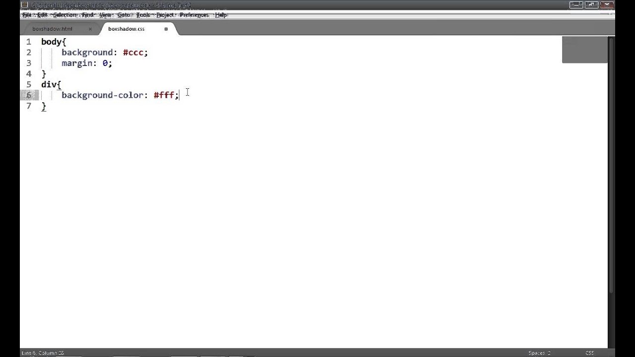 CSS Shadows: Basic Box Shadow