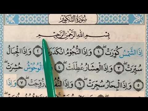 Surah 81 At Takwir ayat 23-29