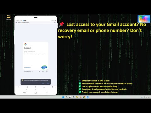 🚀 How to Recover Gmail Password Without Recovery Email & Phone Number 2025 | Google Updated Guide
