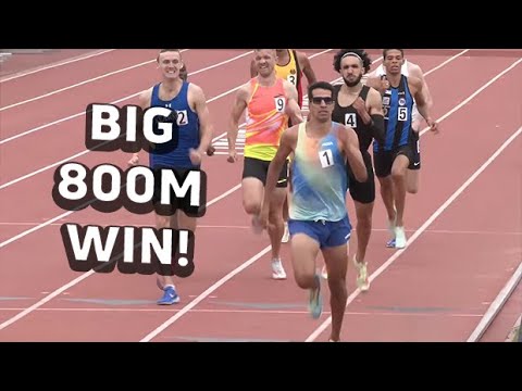 HOKA's Jesus Tonatiu Lopez With An Impressive Men's 800m Win At Bryan Clay Invitational 2024