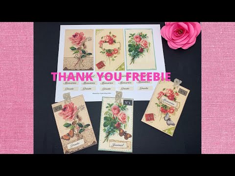 THURSDAY SUBSCRIBER FREEBIE DOWNLOAD ~ THANK YOU SO MUCH