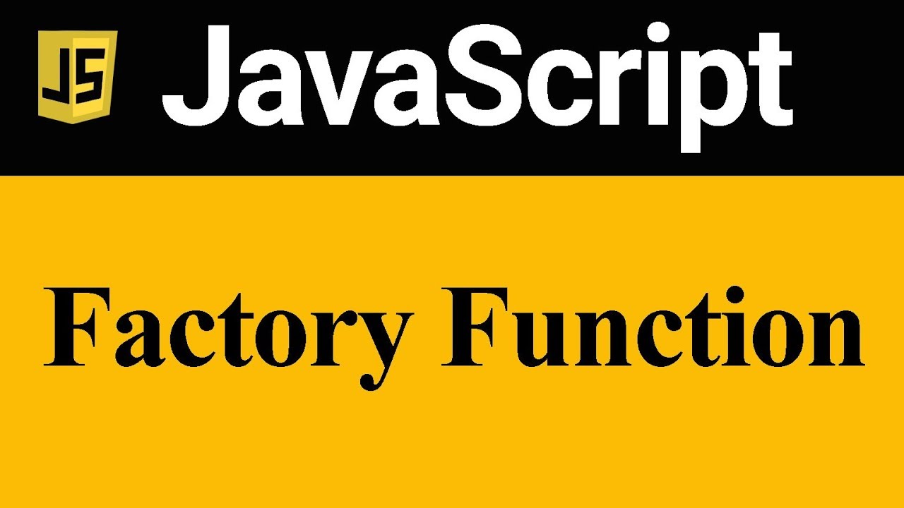 Factory Function in JavaScript (Hindi)