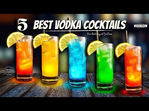 Vodka Cocktails at home | Easy recipes