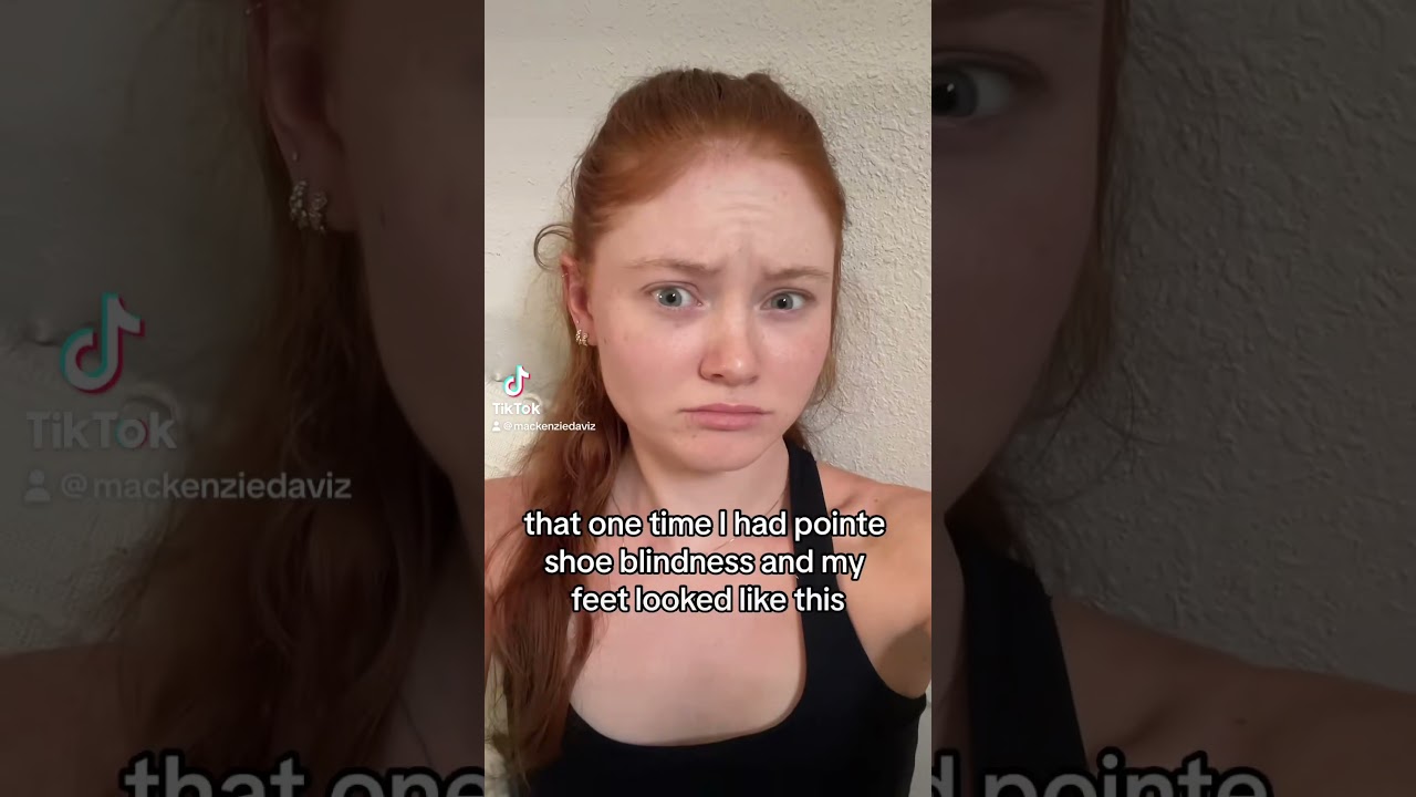 POINTE SHOE BLINDNESS 😭 #ballet #ballerina #pointe #pointeshoes