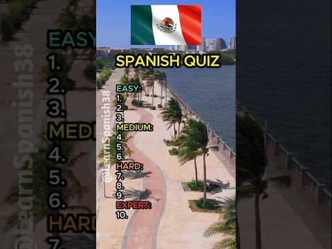 Can You Translate There Would In English #spanish#spanishquiz#learnspanish#easyspanish#ytshorts#quiz