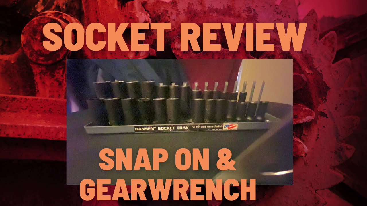 Snap On deep and gear wrench semi deep socket review