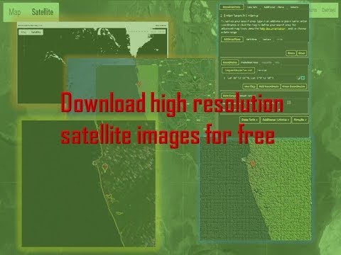 How to Download very high resolution satellite images for free | Tutorial 05 | #TechwithFun