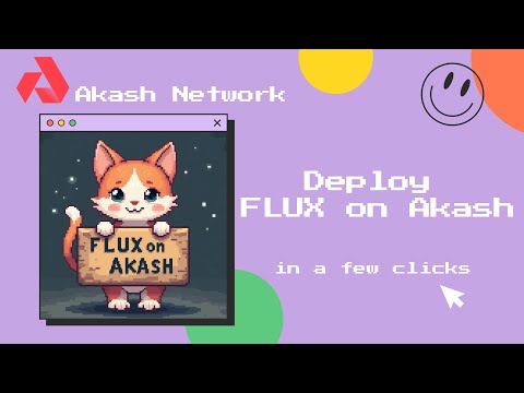 Deploy FLUX.1 schnell Text-to-Image Model on Akash