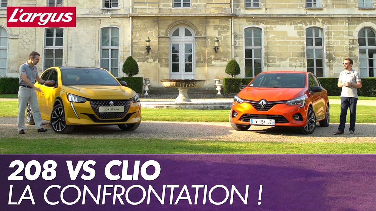 2020 Peugeot 208 and Renault Clio Get Comparison Review in France ...