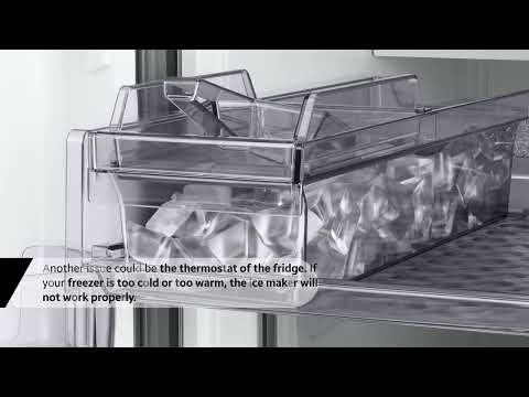 What to do when Samsung Refrigerator does not make ice or ice is stuck