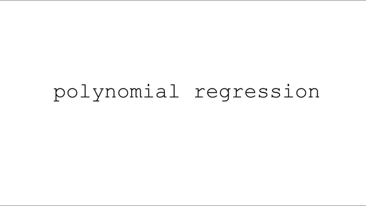How does Polynomial Regression actually work?