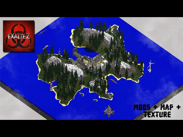 "eXalteZ" project type hunterZ 1.12.2 modpack COMPLET: map, texturepack ...
