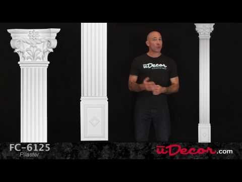 FC-6125 Polyurethane Pilaster by uDecor