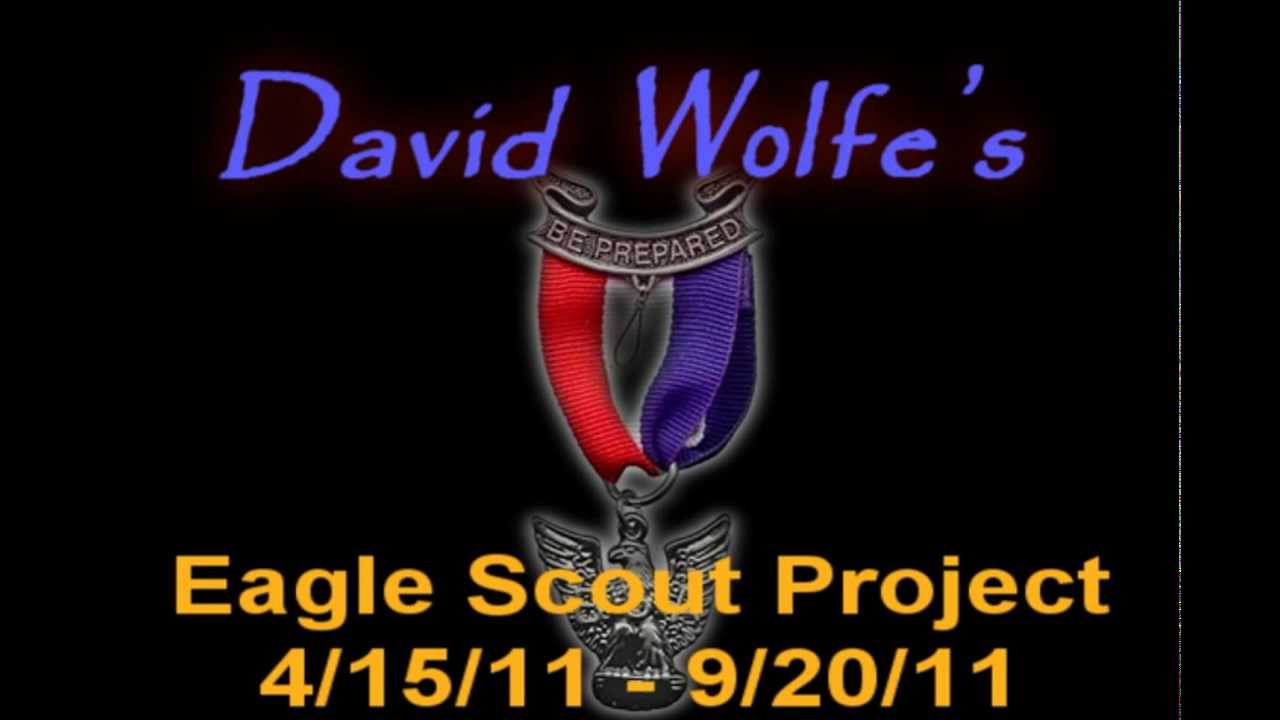 David Wolfe's Eagle Project - Structure Build Time Laps