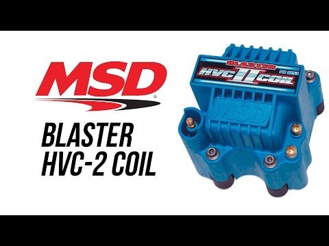 MSD 8253 MSD Ignition Coil HVC-2 Series, 6 Series Ignition Control ...