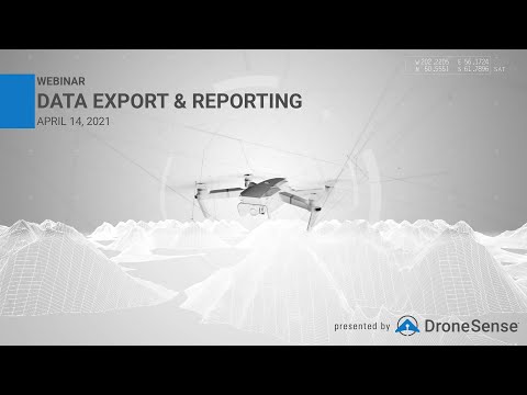 DroneSense Data Export & Reporting