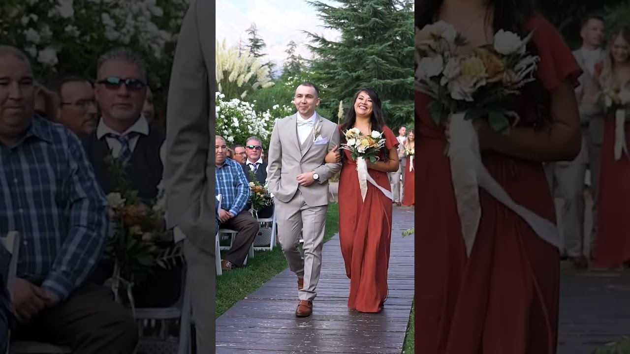 Little ring bearer is so adorable! 😍 #adorable  #ringbearer #wedding #weddingday #weddingvideo