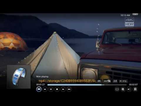 HDR 10-bit HEVC 59.940fps on Shield TV