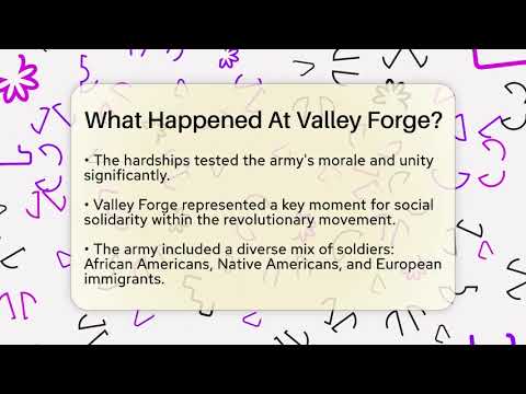 What Happened At Valley Forge? | The Sociology Workshop