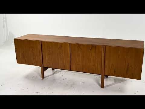 Kofod Larsen for Faarup Møbelfabrik Mid Century Danish Teak Credenza