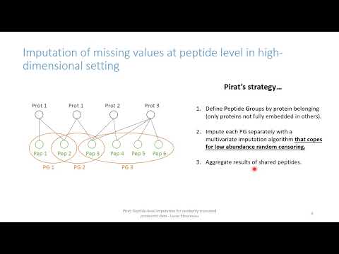 Pirat: Peptide-level imputation for randomly... - Lucas Etourneau - Poster - ISMB/ECCB 2023