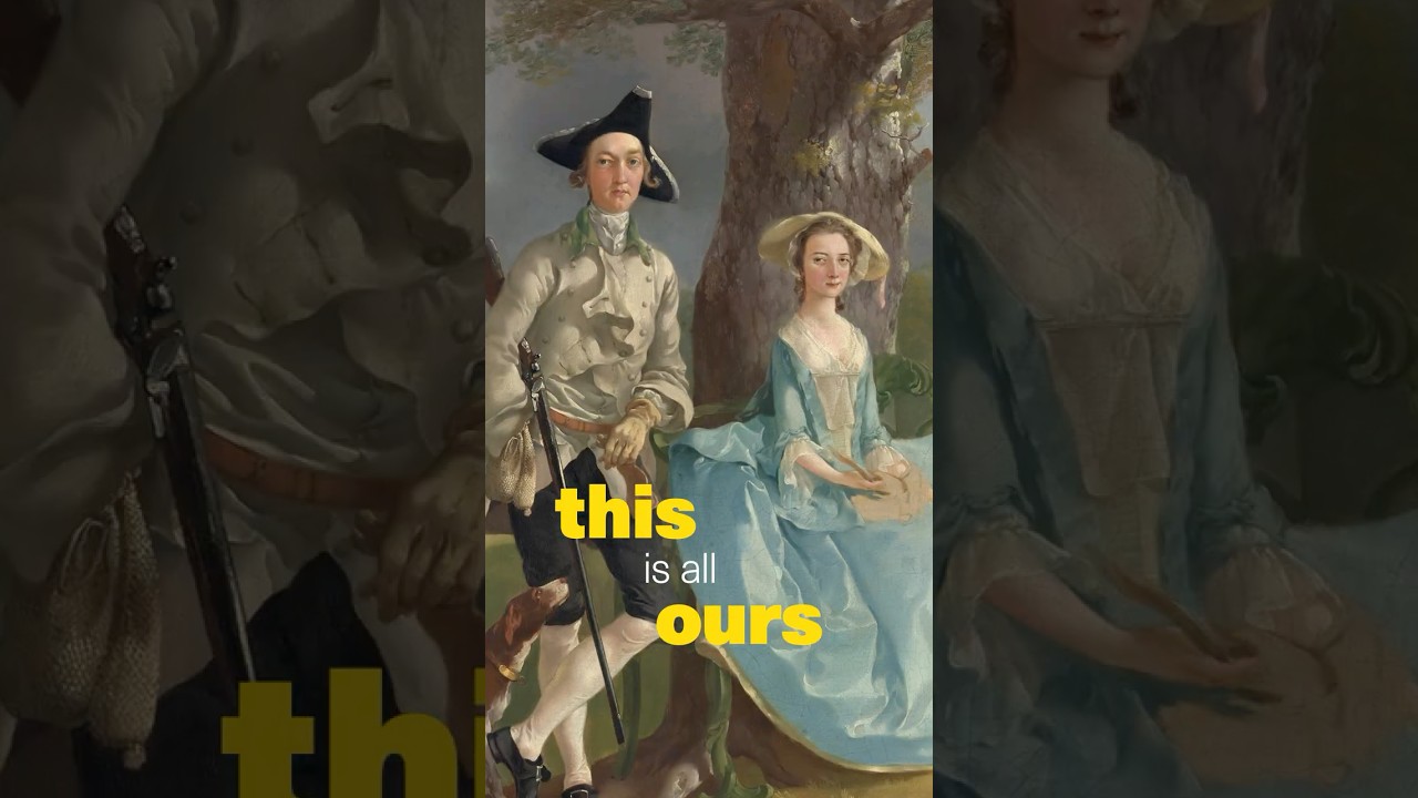 The HIDDEN JOKE in this 18th century painting