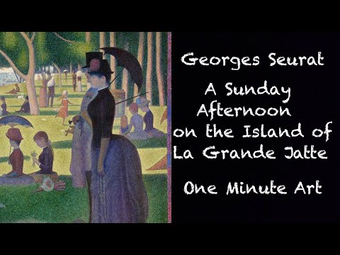 The Art Institute Chicago, Georges Seurat, A Sunday on La Grande Jatte 1884,