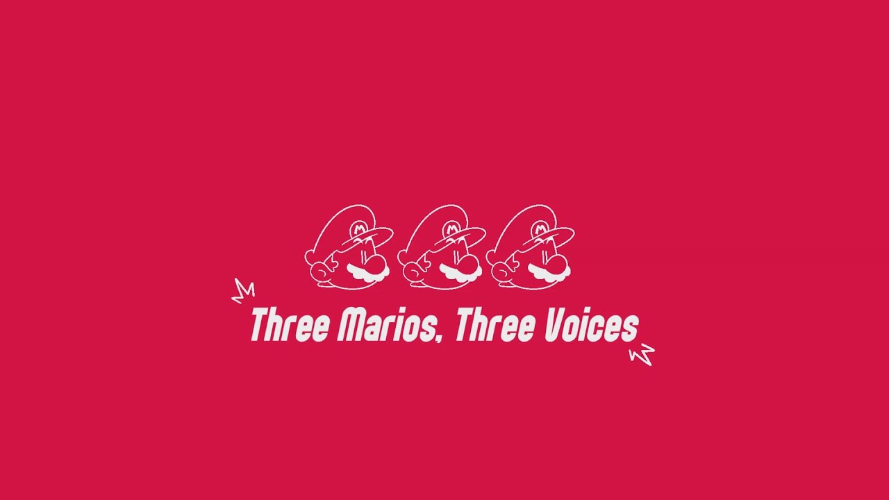 Three Marios, Three Voices. (Alternate Version)
