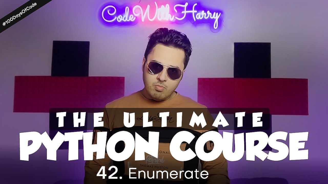 Enumerate Function in Python | Python Tutorial - Day #42