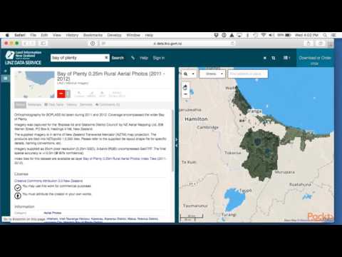 Learn QGIS Python Programming Techniques Obtaining the Basemap | packtpub com - Mind Luster