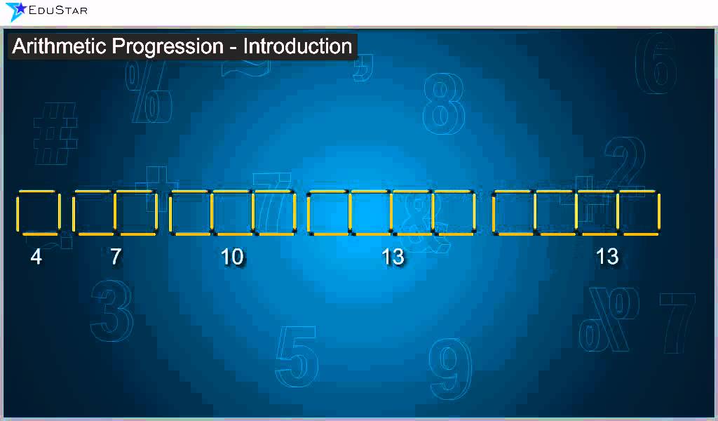 arithmetic progression