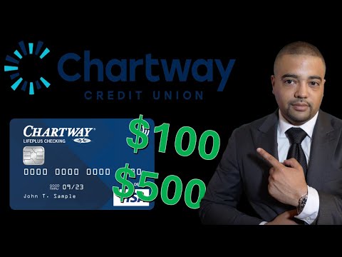 Chartway Credit Union - $500 Business Checking Bonus