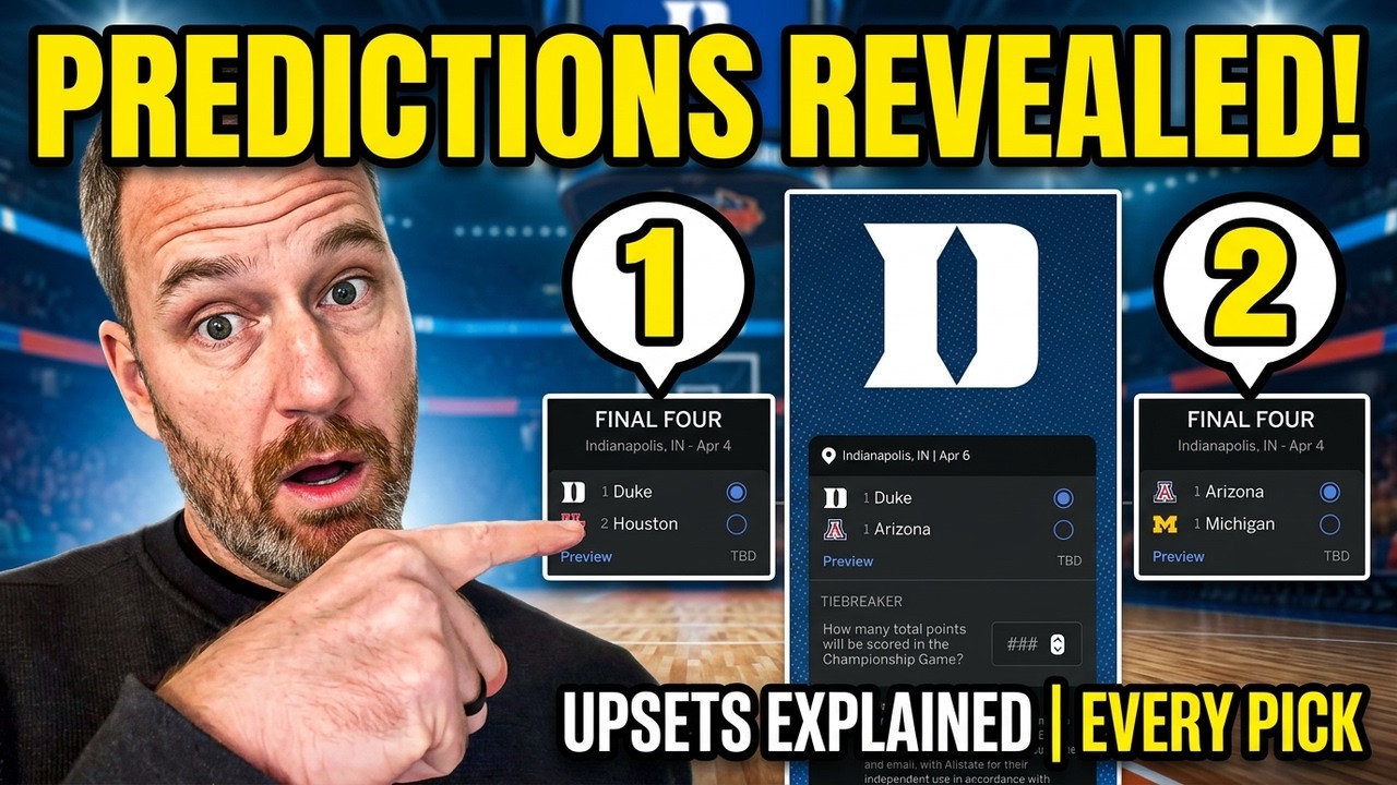 2026 NCAA tournament bracket revealed | Every pick explained