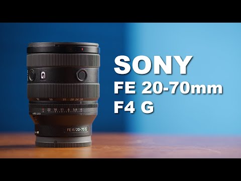Sony 20-70mm f/4: Extended capability of standard zoom (SEL2070G)