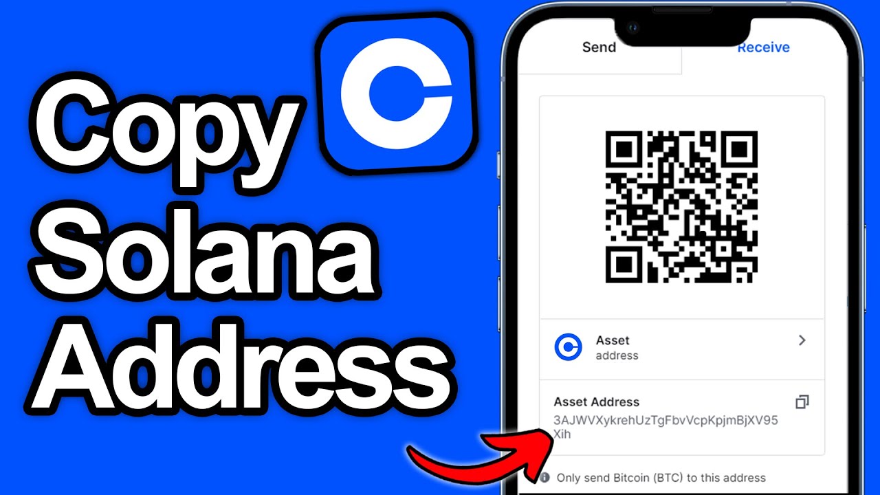 How to Copy Solana (SOL) Wallet Address in Coinbase Wallet
