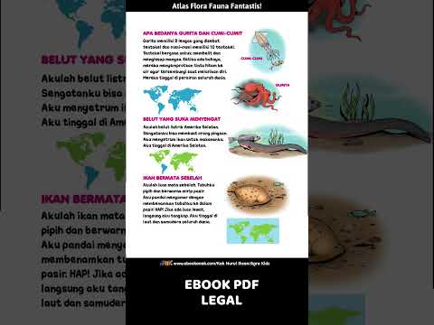 Atlas Flora Fauna Fantastis | Download Ebook PDF Printable #dinosaur ebookanak #ebookdownload