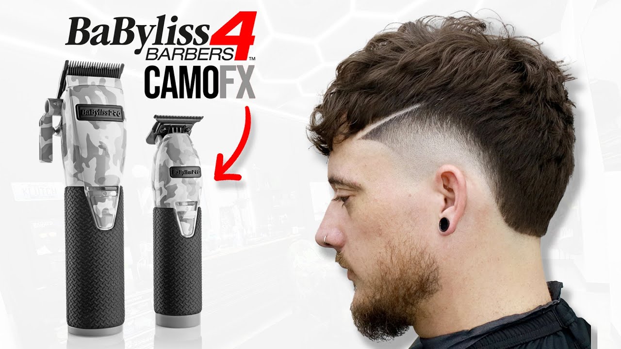 FLAWLESS Burst Fade Mohawk using Babyliss Camo FX