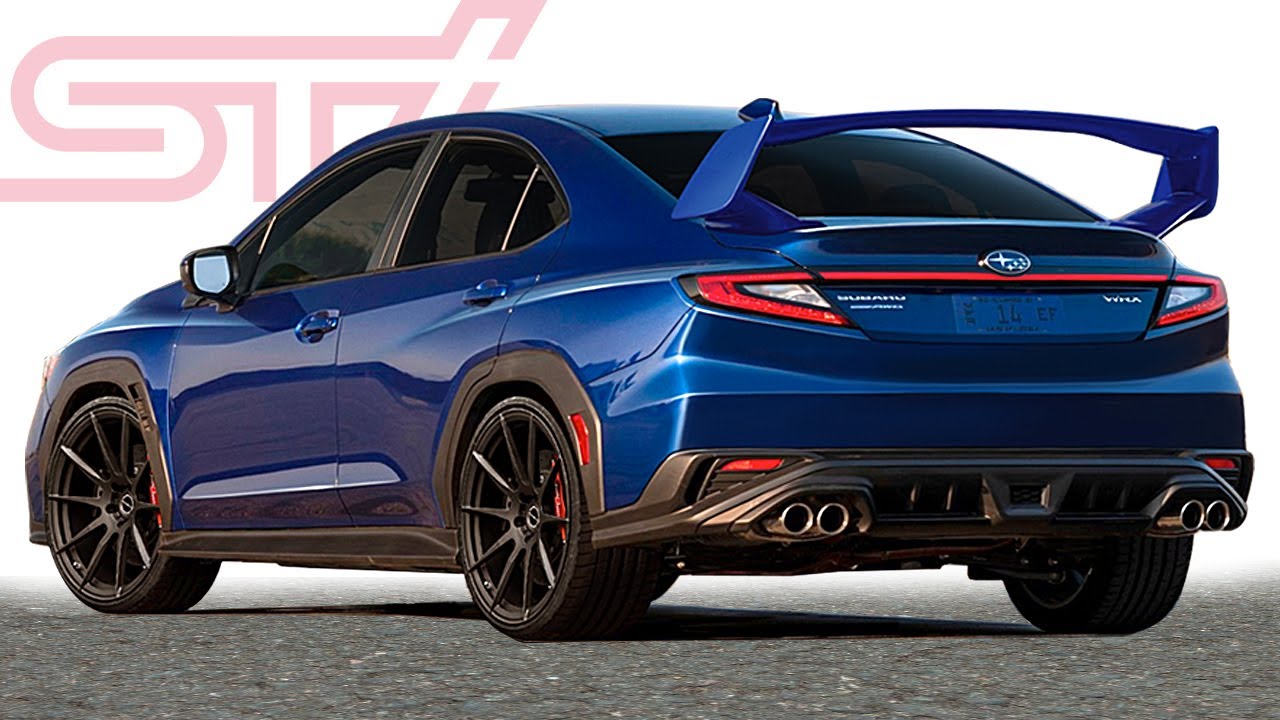 “Subtle” 2022 Subaru WRX Digital Restyling Ends With an STI-Fitting Conclusion - autoevolution