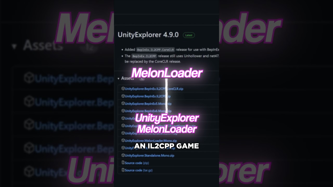 UnityExplorer for Unity Game Hacking
