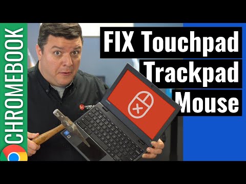 Fix Chromebook Trackpad / Touchpad / Mouse