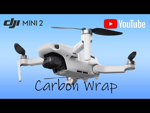 DJI Mini 2 Carbon Wrap Skin