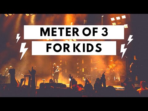 Meter of 3 for Kids 1st and 2nd Lesson 1