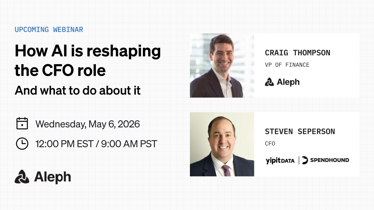 How AI is reshaping the CFO role, and what to do about it - with Steven Seperson