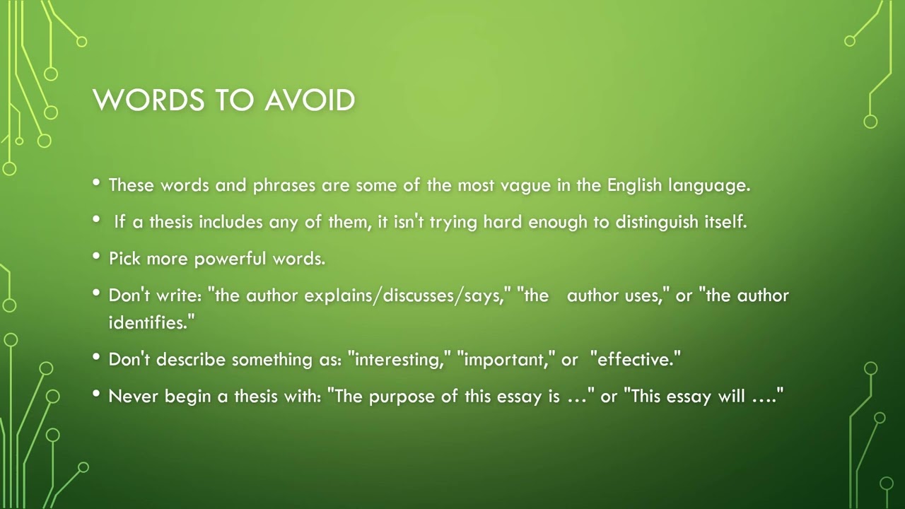 ENG 104 Assignment 2
