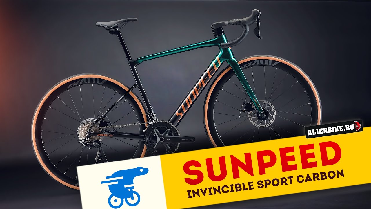 Карбоновый шоссейный велосипед Sunpeed Invincible Sport